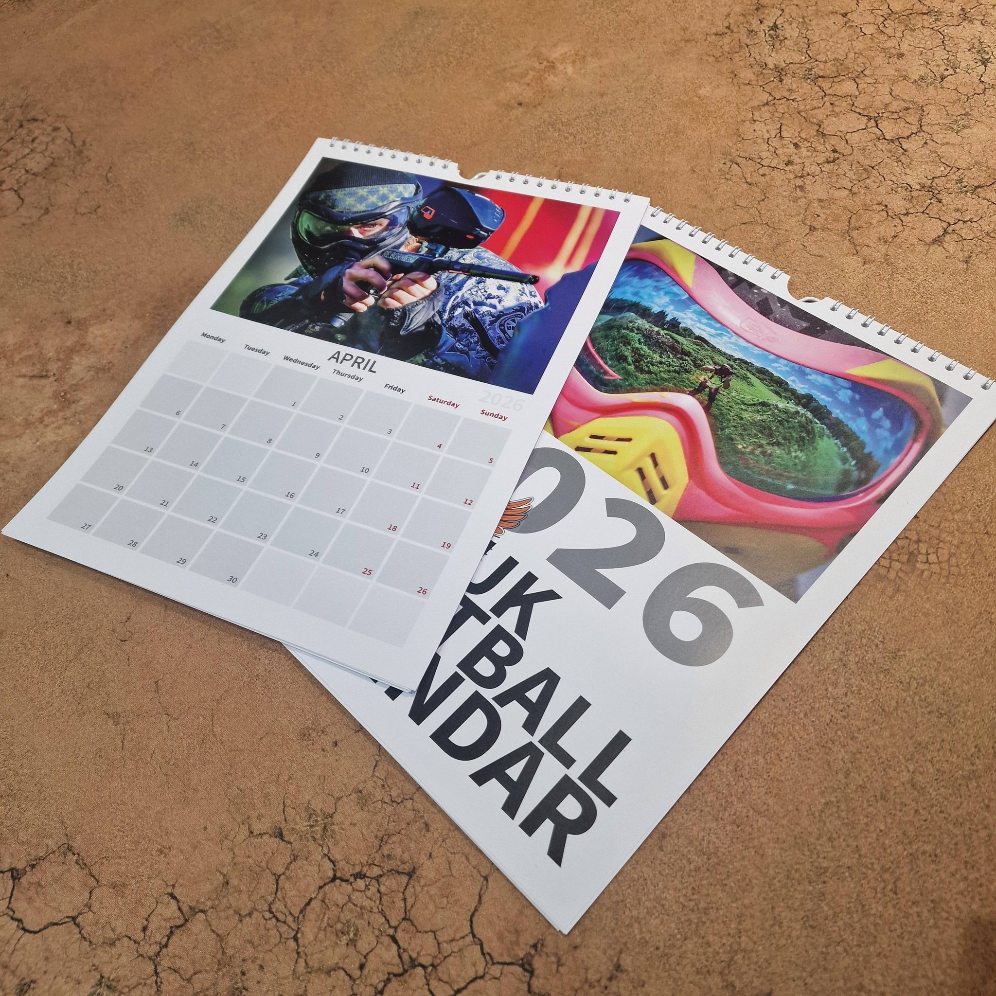 Paintball Magazine 2026 Calendar Pack – On Target Supplies
